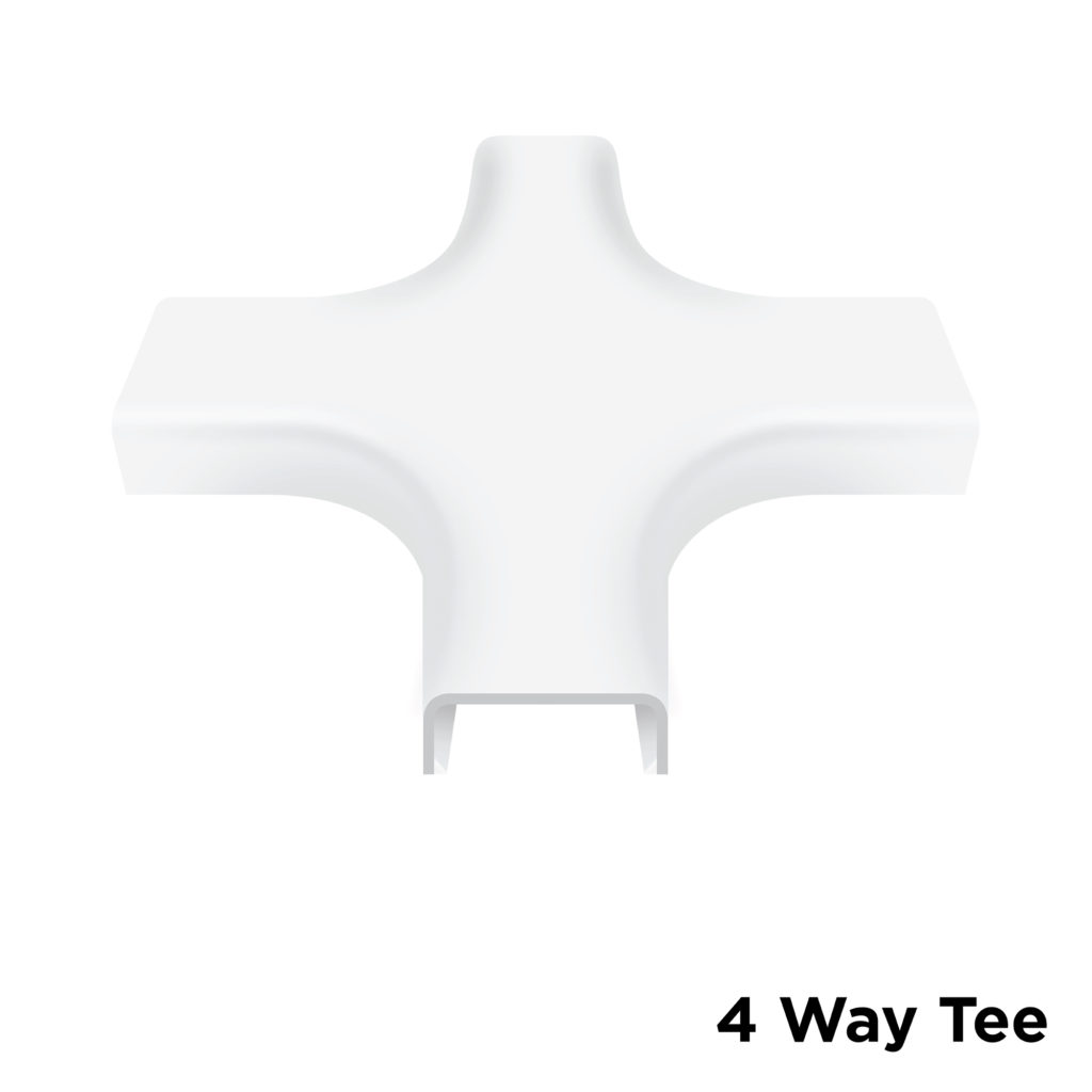 4 Way Tee – WIRE TRAK